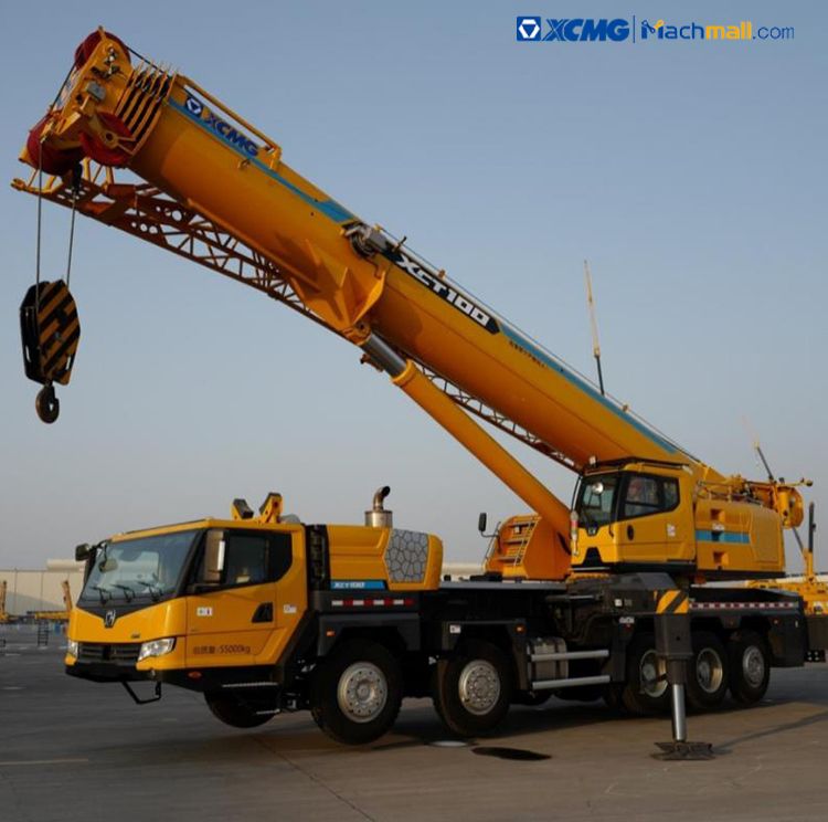 XCMG official 100 ton all terrain crane XCA100 with CE for sale, MACHMALL