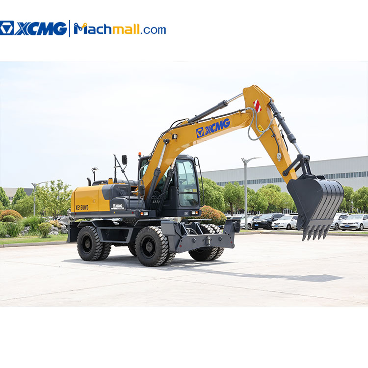 XCMG official XE150WB chinese wheel excavator 15 ton excavator for sale ...