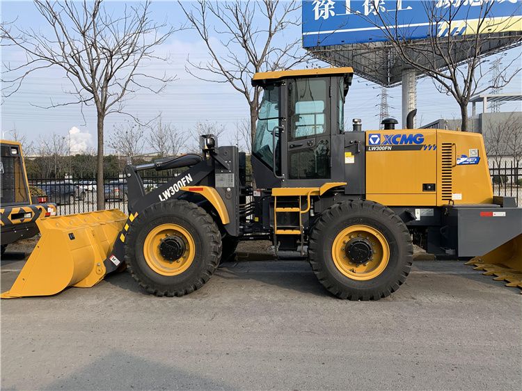 XCMG factory 3 ton small wheel loader LW300FN price, MACHMALL