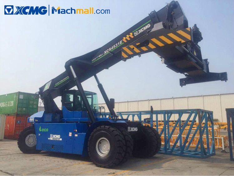 XCMG Offical 45 ton Electric Reach Stacker Container XCS4531E Product ...