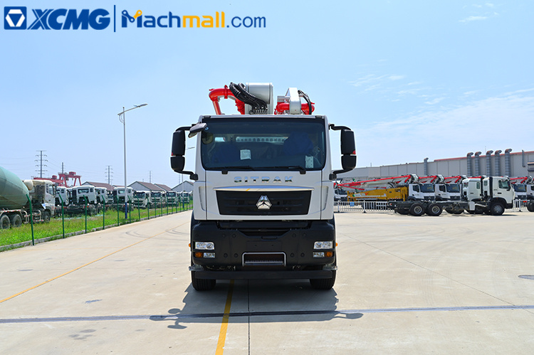 XCMG schwing germany concrete pumps HB58K with Sitrak chassis sale in ...