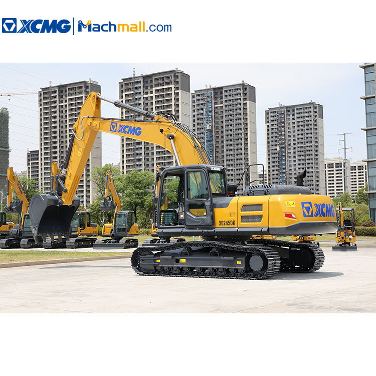 XCMG official XE245DK high performance 25 ton crawler excavator for ...