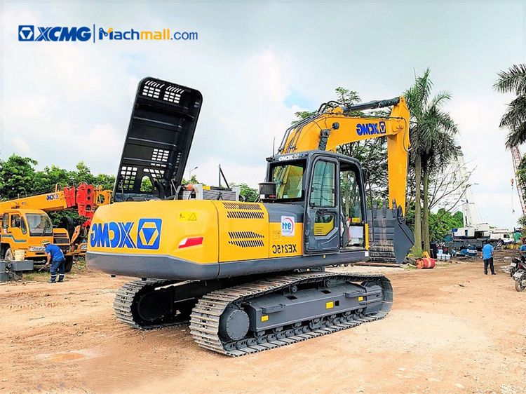 XE215C Excavator | XCMG 21 ton 1m3 Excavator XE215C with ISUZU Engine ...