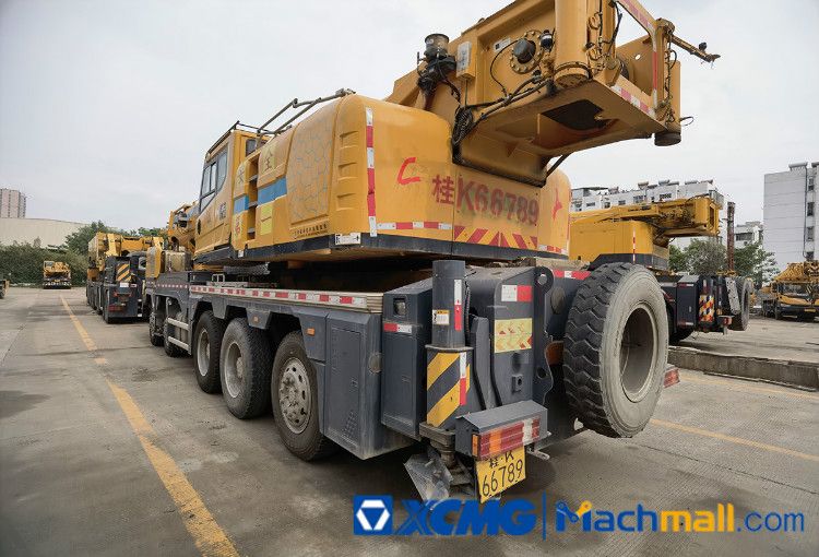 XCMG 110t Used Telescopic Boom Truck Crane XCT110 For Sale, MACHMALL