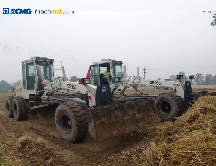 China 180 HP XCMG motor grader GR1803 with product catalog for sale ...
