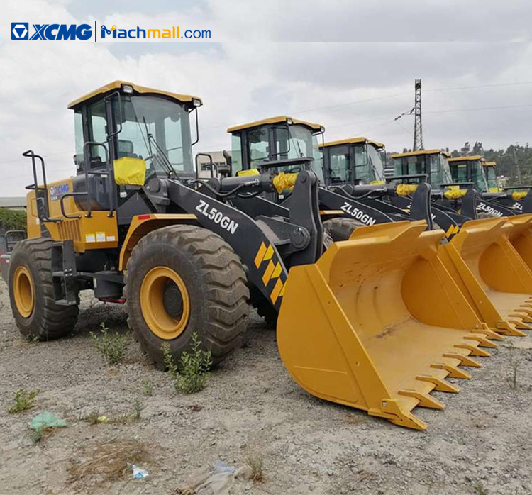 XCMG ZL50GN wheel loader 5 ton with catalog PDF for sale, MACHMALL