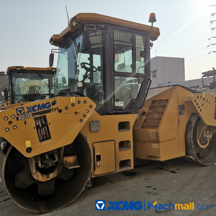 XCMG 13t Used Vibration Road Roller XD133 Price, MACHMALL
