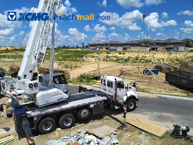XCMG 40t truck crane XCT40U with US DOT certification price, MACHMALL