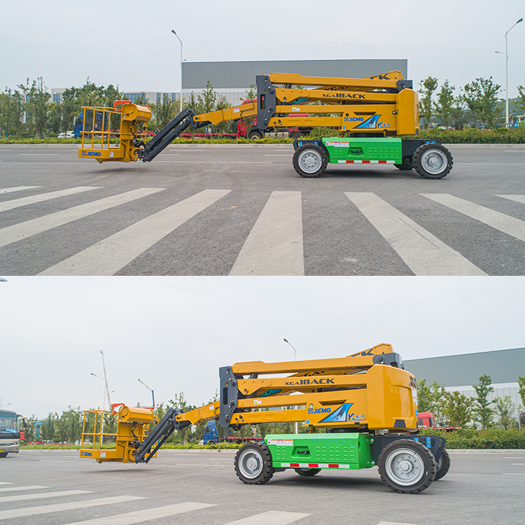 18m XCMG Large Load XGA18ACK Mobile Electrical Articulating Boom Lift ...