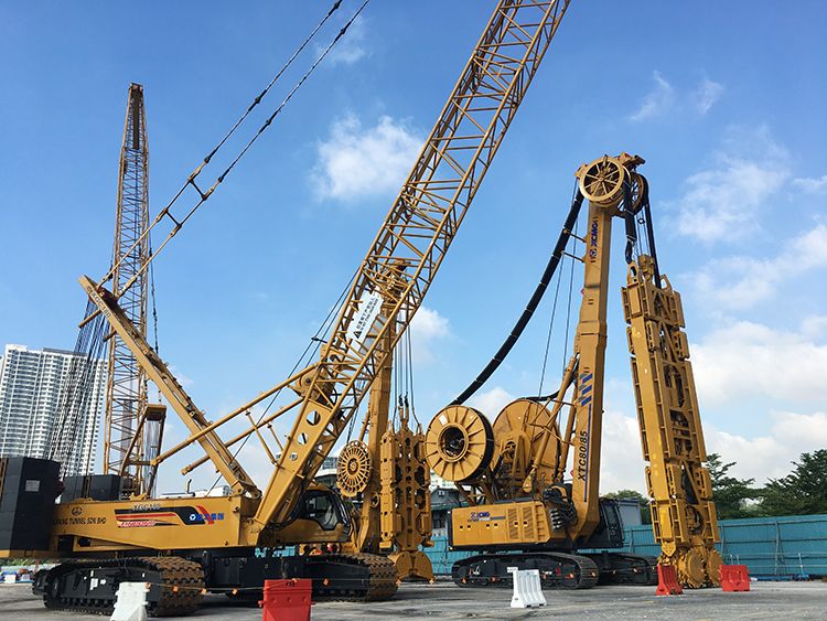 XCMG official trenching machine Trench Cutter Piling Machine XTC80-85 ...