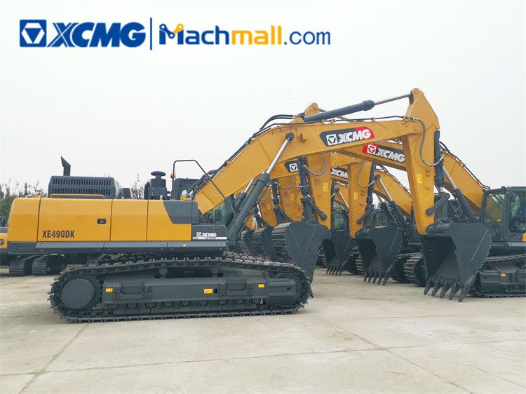 XCMG Official XE490DK 49 ton large crawler excavator price, MACHMALL