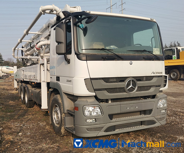 XCMG Concrete Machinery HB43 Used Truck Mounted Concreted Pump For Sale ...