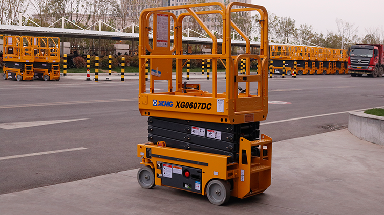 XCMG 6m Mini Electric Aerial Work Platform XG0607DC For Sale, MACHMALL