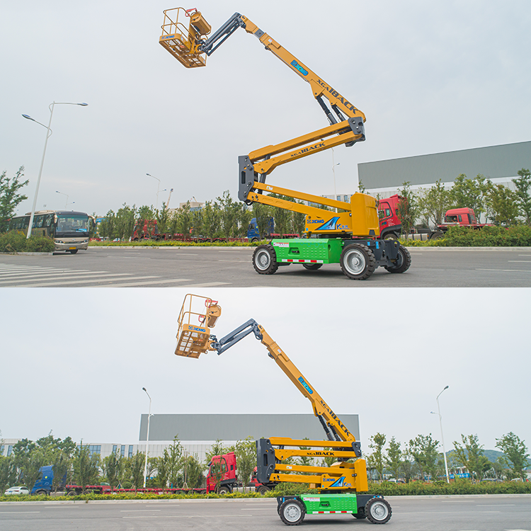 18m XCMG Large Load XGA18ACK Mobile Electrical Articulating Boom Lift ...