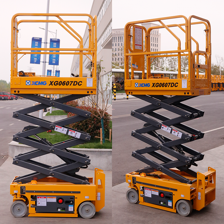 XCMG 6m Mini Electric Aerial Work Platform XG0607DC For Sale, MACHMALL