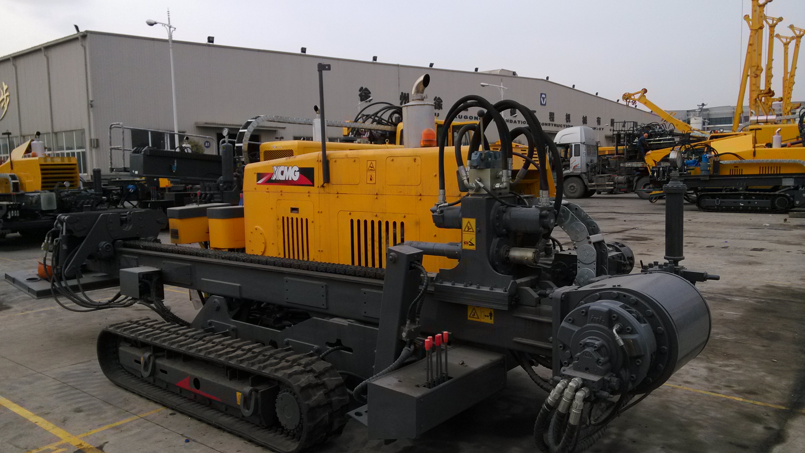 XCMG HDD XZ180 China Small Horizontal Directional Drilling Rig Machine ...