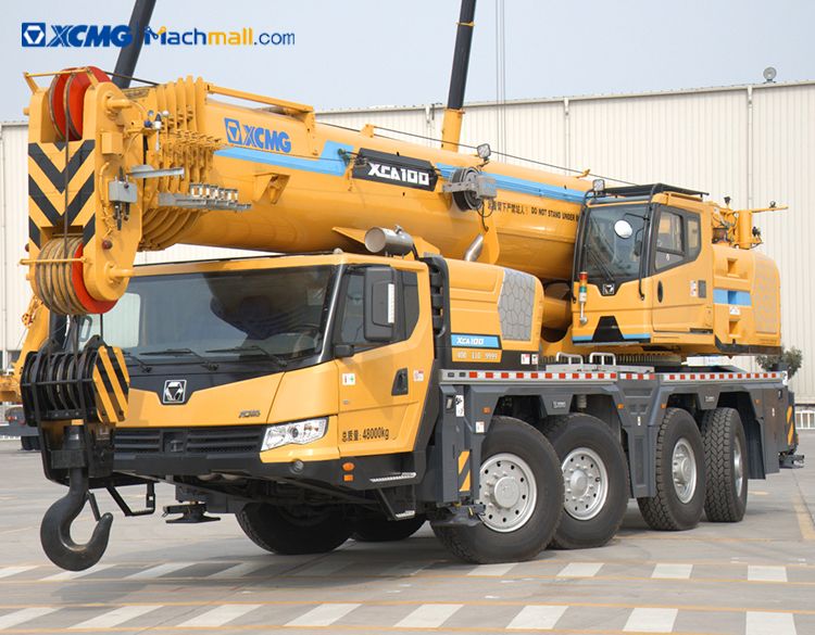 XCMG official 100 ton all terrain crane XCA100 with CE for sale, MACHMALL