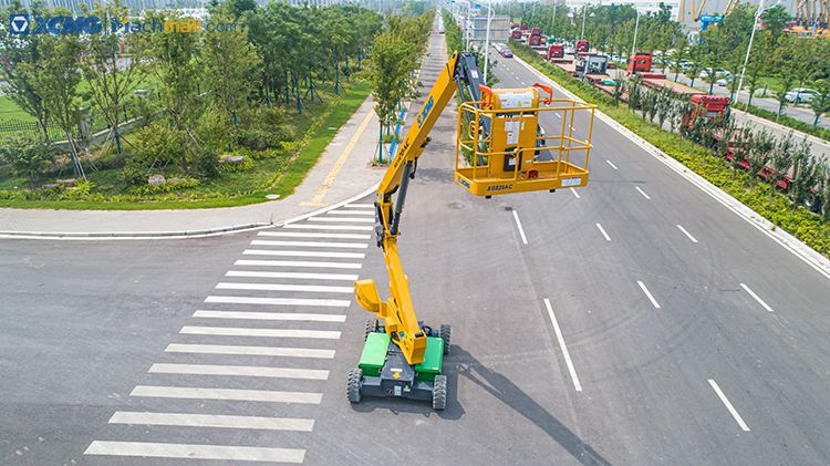 XCMG XGS20AC electric telescopic lift 20m aerial lift platform price ...