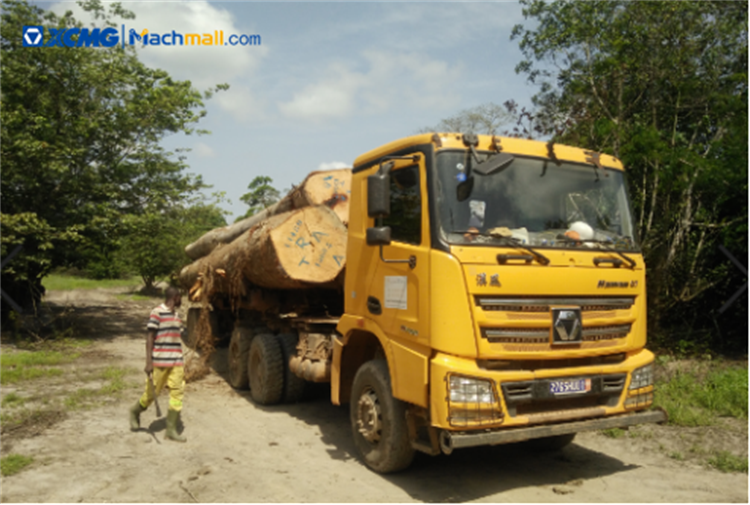 XCMG Forestry Machinery 420hp 6*4 Timber Log Truck Trailer for sale ...