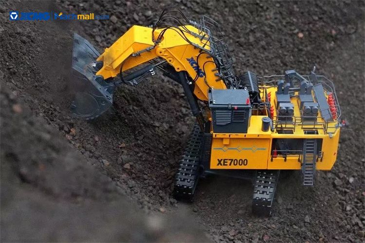 XCMG XE7000 1:50 Diecast Mining Excavator Model for sale, MACHMALL