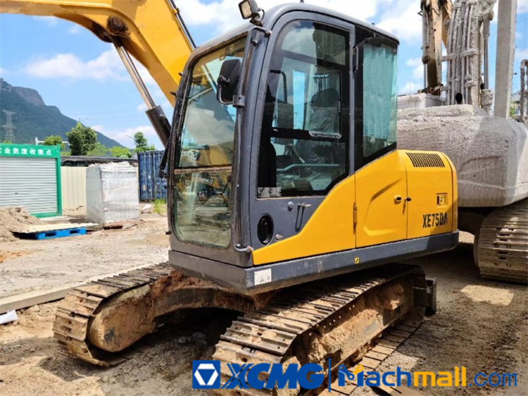 XCMG 7.5t XE75DA 2020 Used Small Excavator For Sale, MACHMALL