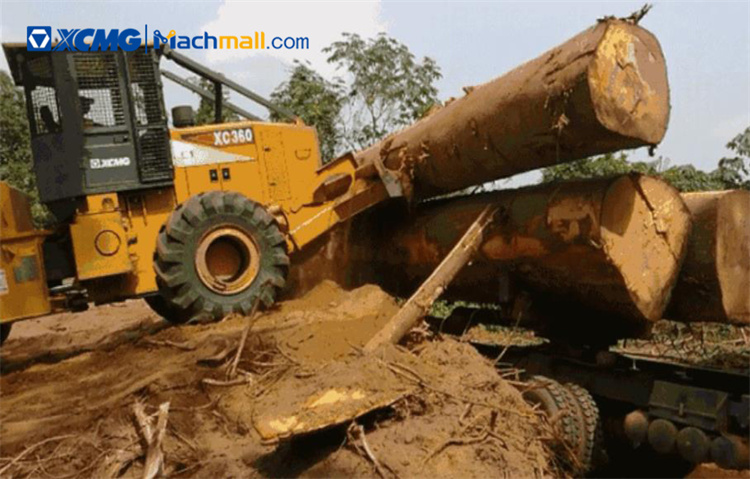 XCMG 240hp Forest Log Skidder Machine XC360 price, MACHMALL