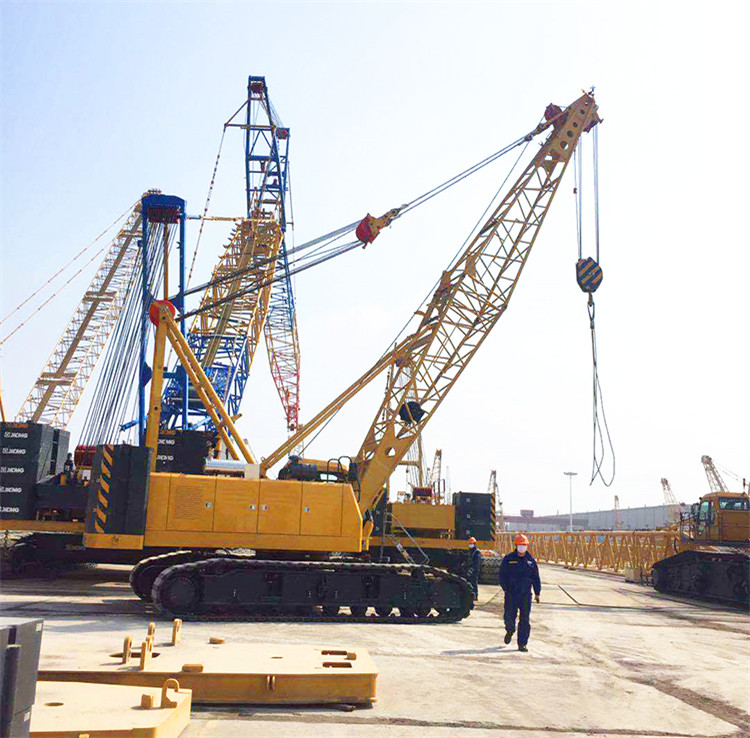 XCMG official 55 ton small crawler crane XGC55 crane crawler machine ...