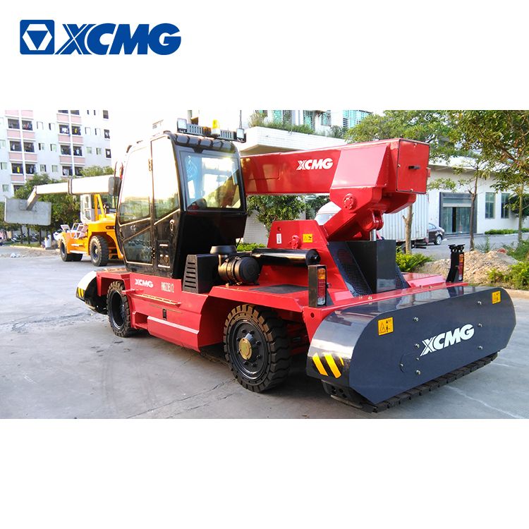 Crawler Side shift telescopic slagging truck HNBZ8512 for aluminum ...