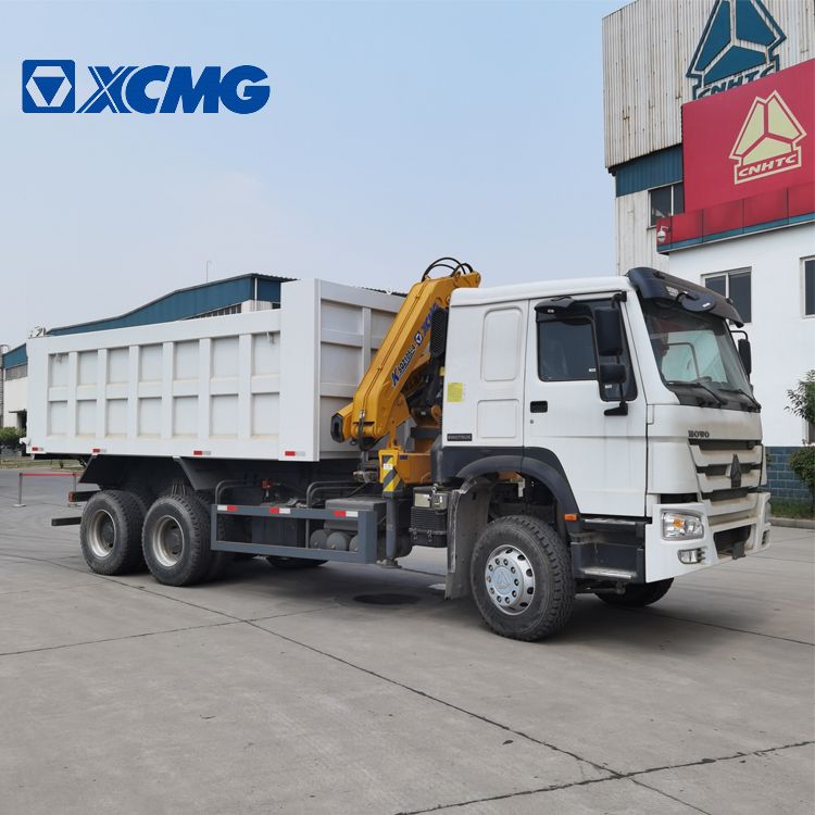 XCMG Official 3 Ton Small Tipper Dump Truck SQ3.2ZK2Q with Crane, MACHMALL