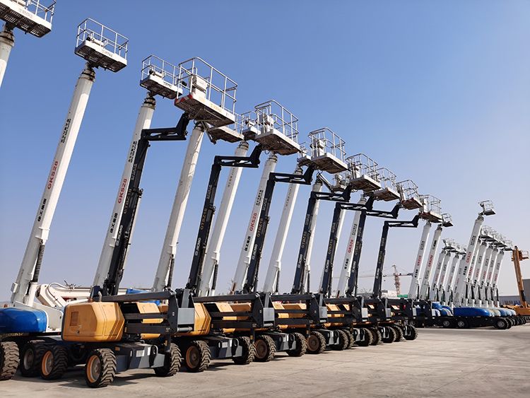 XCMG cheap telescopic boom lift GKS22 China 22m stock discount boom ...