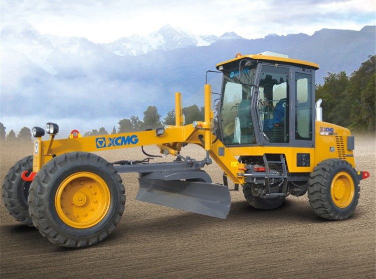 XCMG Official Motor Grader 100hp Mini Grader Motor GR1003 With Cummins ...