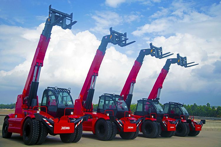XCMG 4 ton telehandler HNT40-4 7m telescopic forklift price, MACHMALL