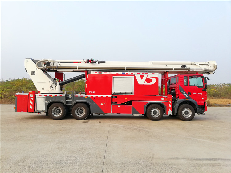 XCMG official 62m telescopic boom water tower fire truck JP62S2 ...