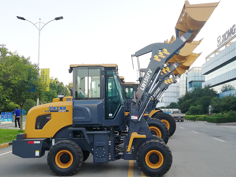 XCMG Official 1 ton articulating mini wheel loaders machine LW156FV ...