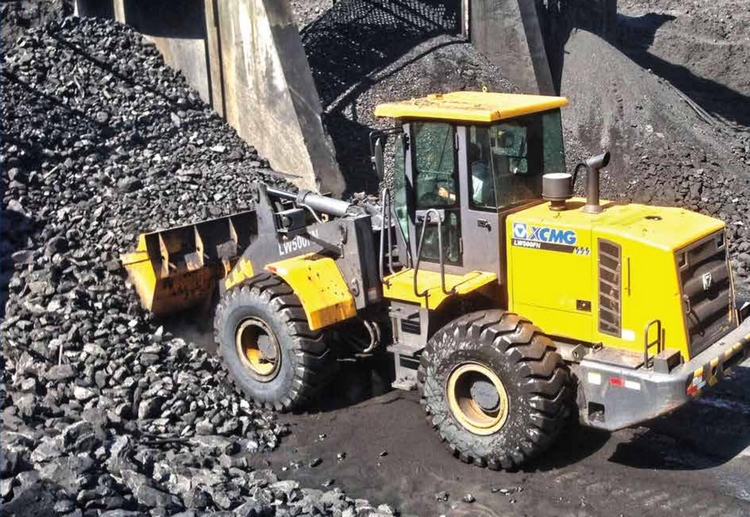 XCMG 5 ton pay wheel loader LW500FN China new payloader machine price ...