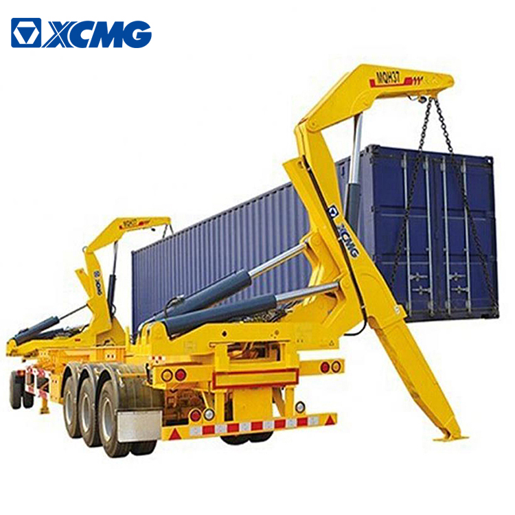 XCMG container side loader 20ft 40ft sidelifter container trailer 37 ...