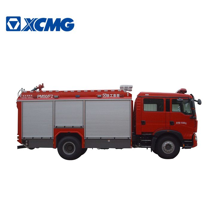 XCMG 4x2 5t fire truck PM50F2 China new mobile multifunction water tank ...