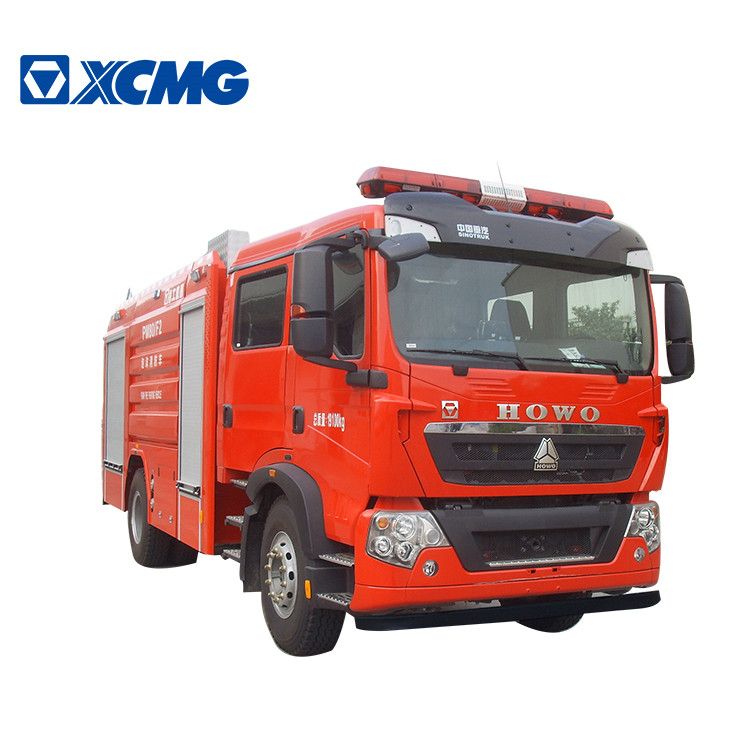 XCMG 4x2 8 ton foam fire truck PM80F2 China mobile tank fire fighting ...
