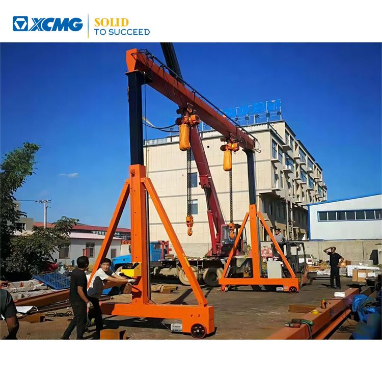 XCMG Official 1-10 Ton Small Mobile Gantry Crane Portable Gantry Crane ...
