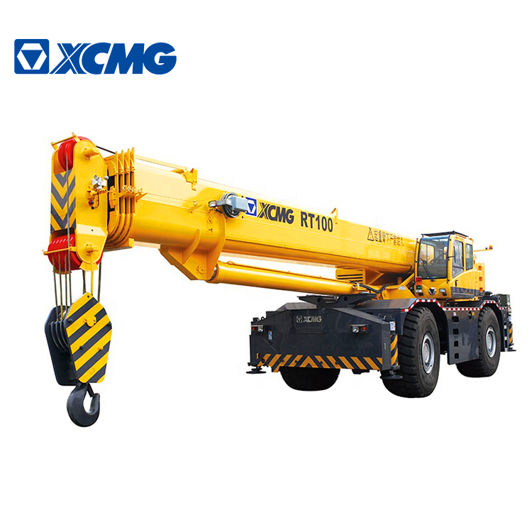 XCMG Official 100 Ton Rough Terrain Hydraulic Crane RT100 New Off Road ...
