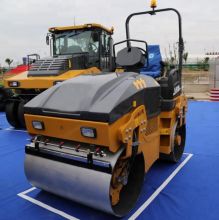 XCMG 4 ton Light double drum vibratory roller earth compactor machine ...