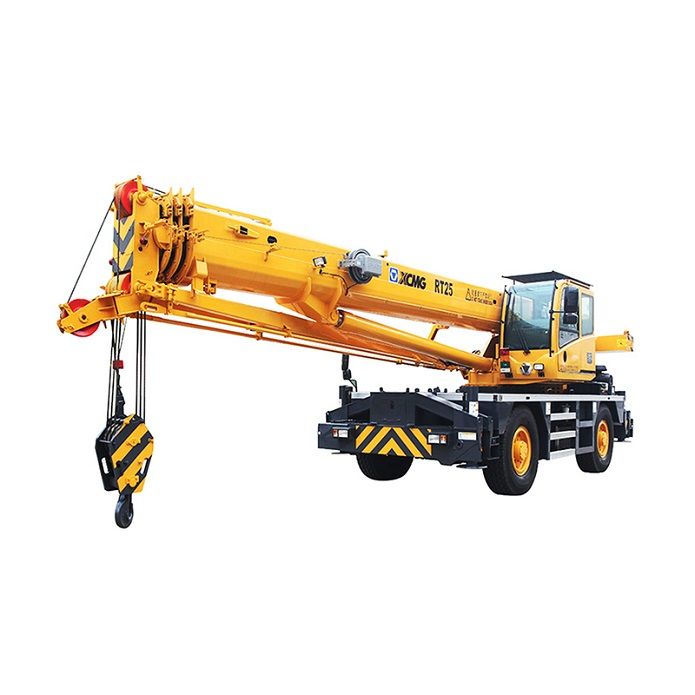 XCMG 30 ton small hydraulic XCR30 rough terrain crane 4 wheel mobile ...