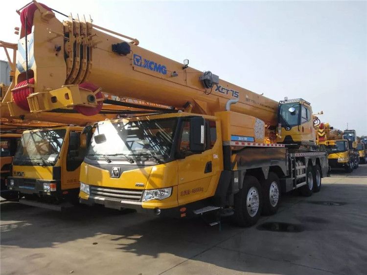 XCMG Official 75 Ton Mobile Lifting Crane XCT75 China Mobile Crane for ...