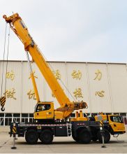 90 ton XCMG telescopic boom truck crane XCT90L5 price, MACHMALL