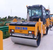 XCMG official road roller compactor XD83 China double drum road rollers ...