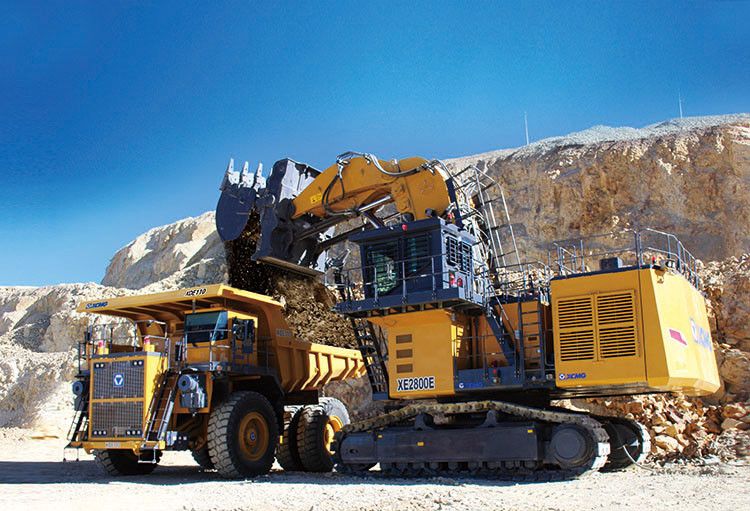 XCMG Mining Heavy Duty Excavator Hydraulic Crawler 280 Ton Equipment ...