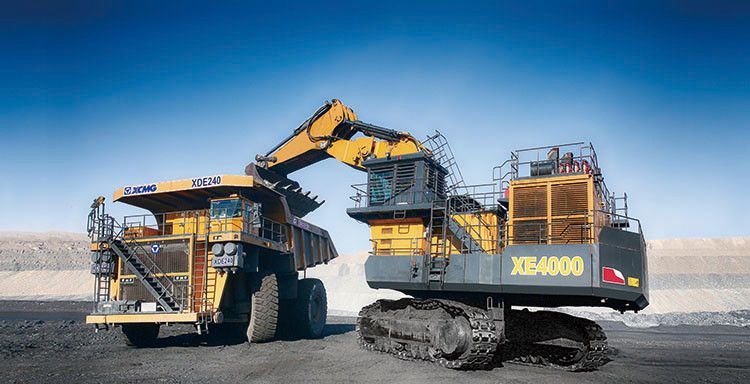 XCMG Official 400 ton Mining Excavator XE4000 for sale, MACHMALL