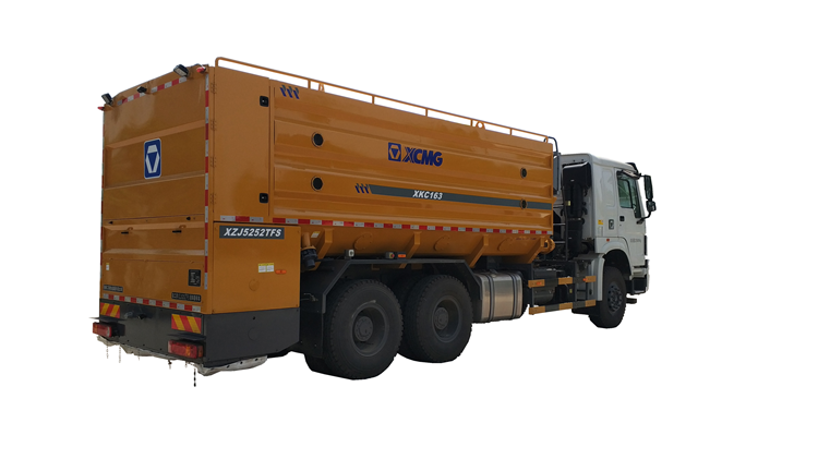 XCMG official cement powder binder spreader truck XKC163 with HOWO ...