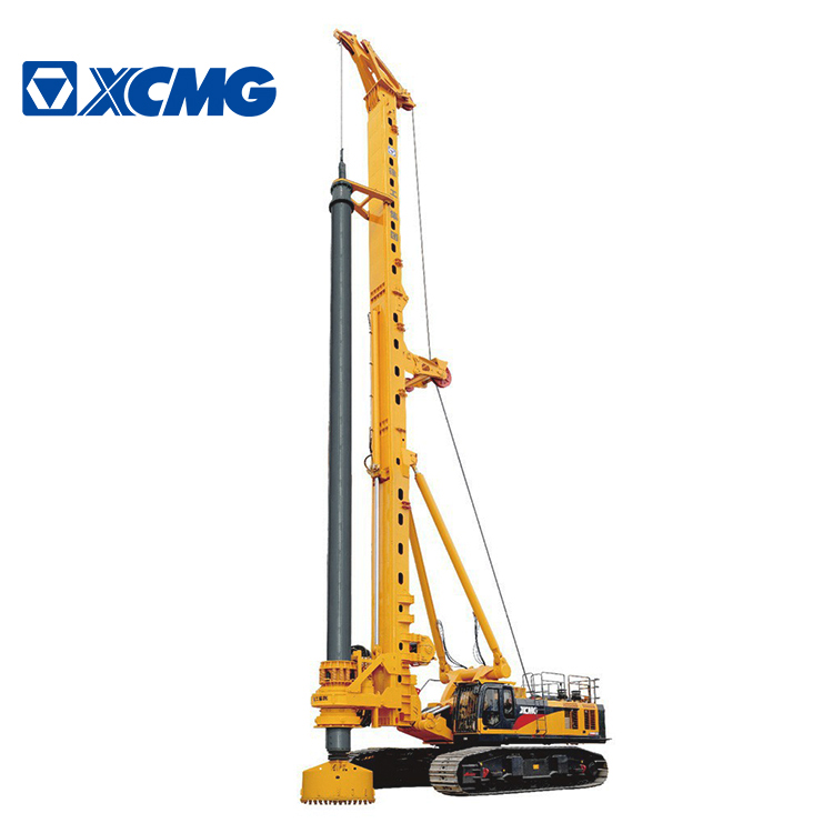 XCMG rotary drilling rig 220kN XR220D hydraulic rotary table drilling ...