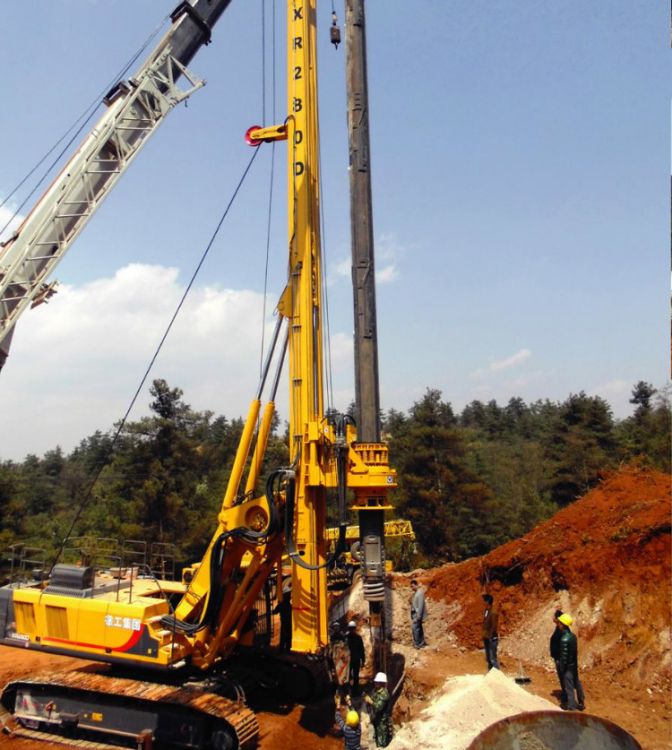 XCMG Official XR280D Rotary Drilling Rig for sale, MACHMALL